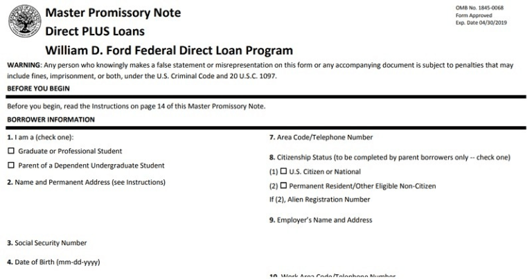 What is a Master Promissory Note?