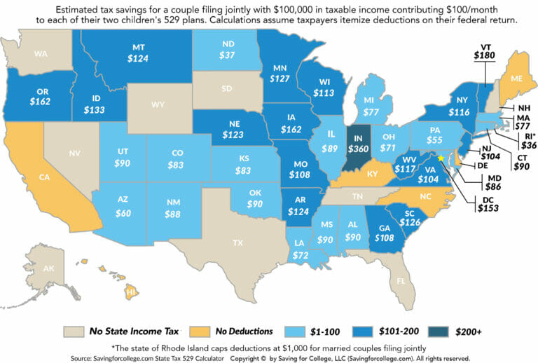 How Much Is Your State's 529 Plan Tax Deduction Really Worth ...